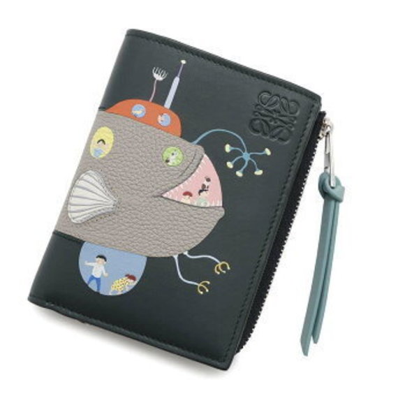 Loewe | Bags | Loewe Submarine Zip Wallet Bifold Snafujita Leather ...